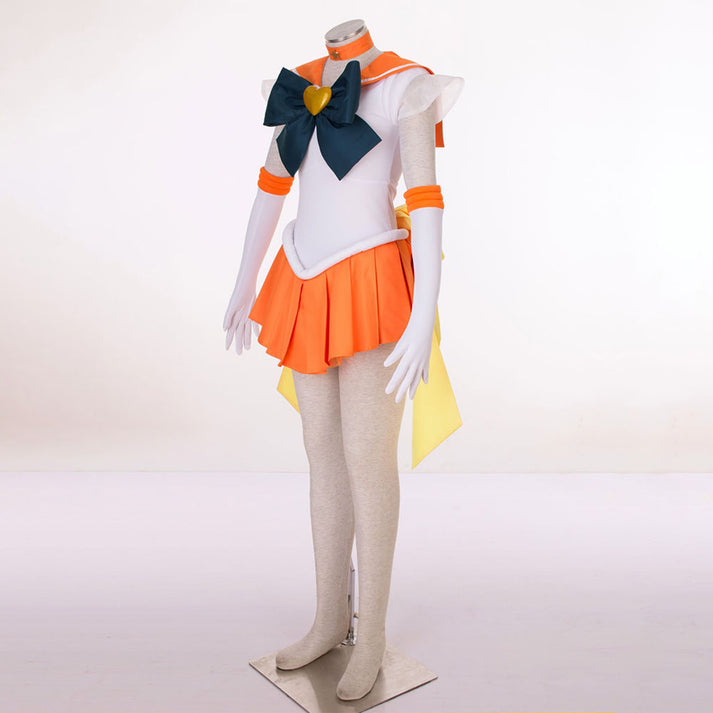 Women and Kids Sailor Moon Super S Costume Sailor Venus Aino Minago Co ...